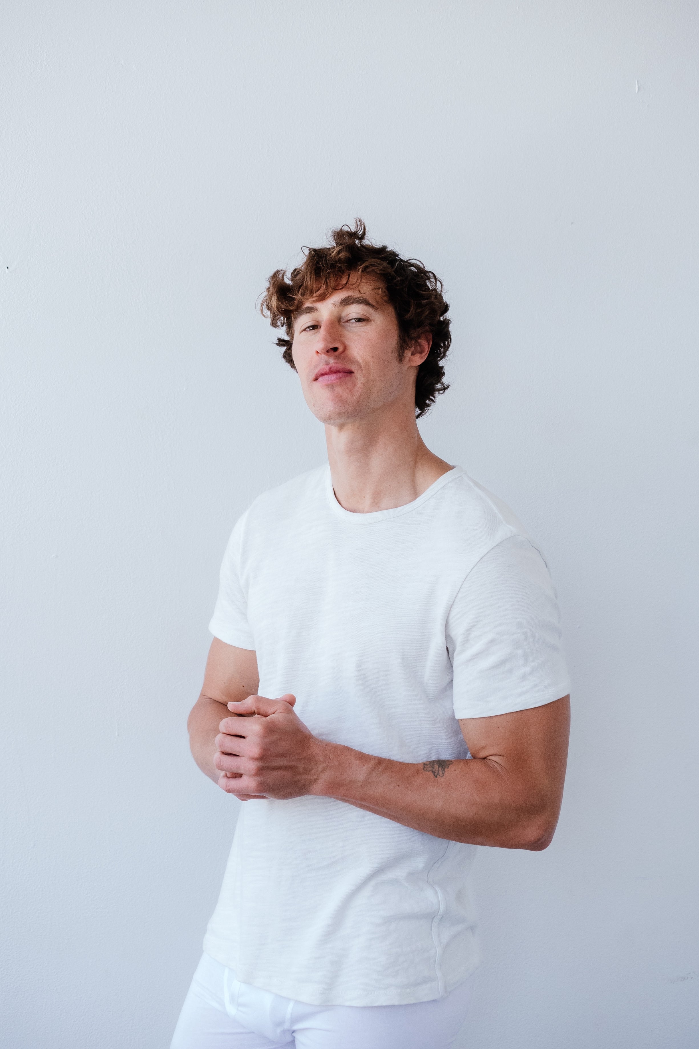 Organic Linen T-Shirt | Heavenly