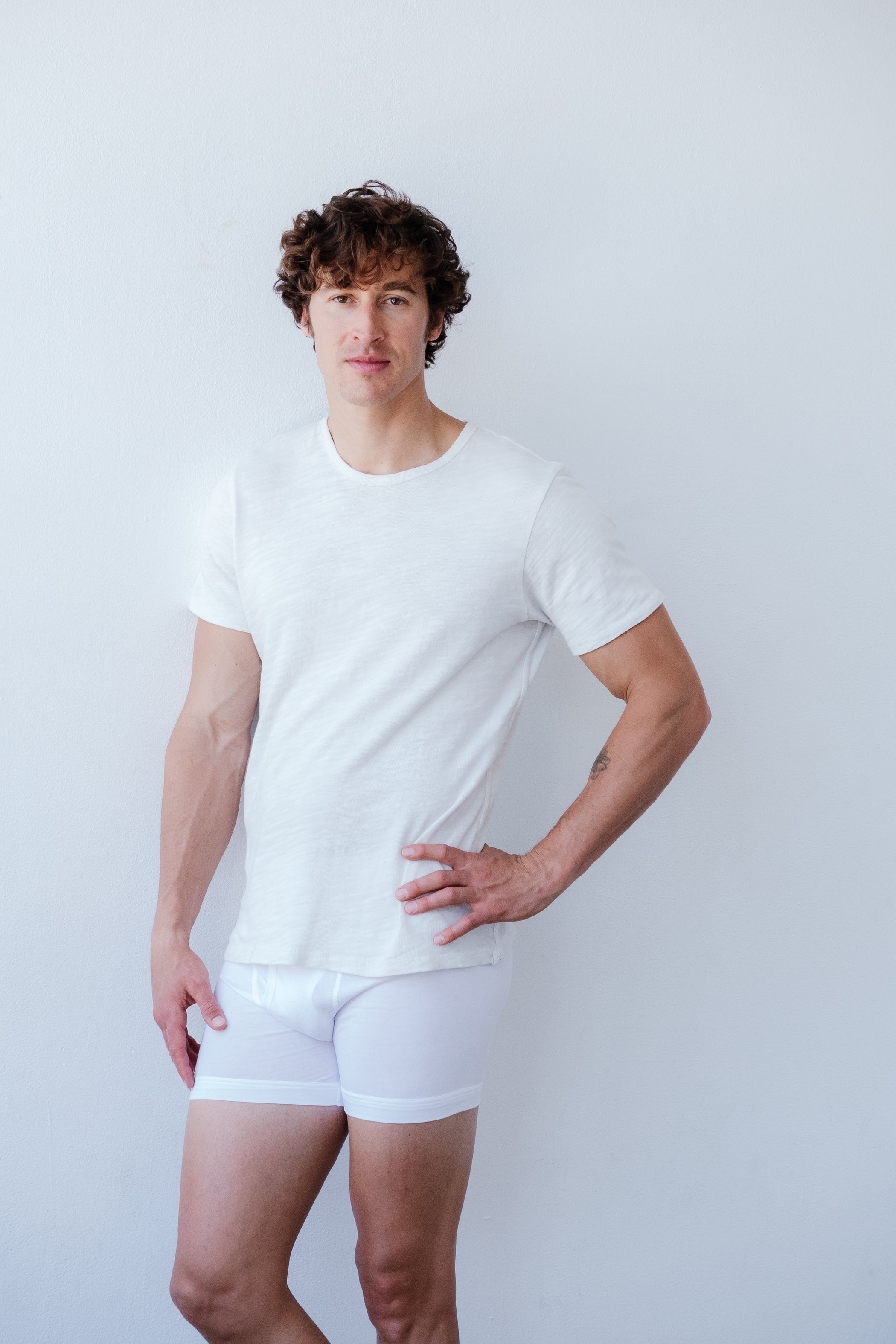 Organic Linen T-Shirt | Heavenly